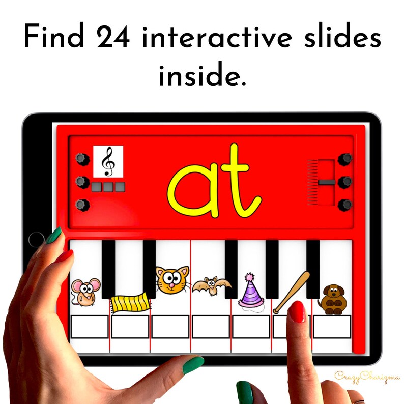 Phonics Games Kindergarten CVC Words for Kids Literacy Centers ...