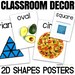 2d Shapes Posters for Classroom Kindergarten Preschool Shapes Posters ...