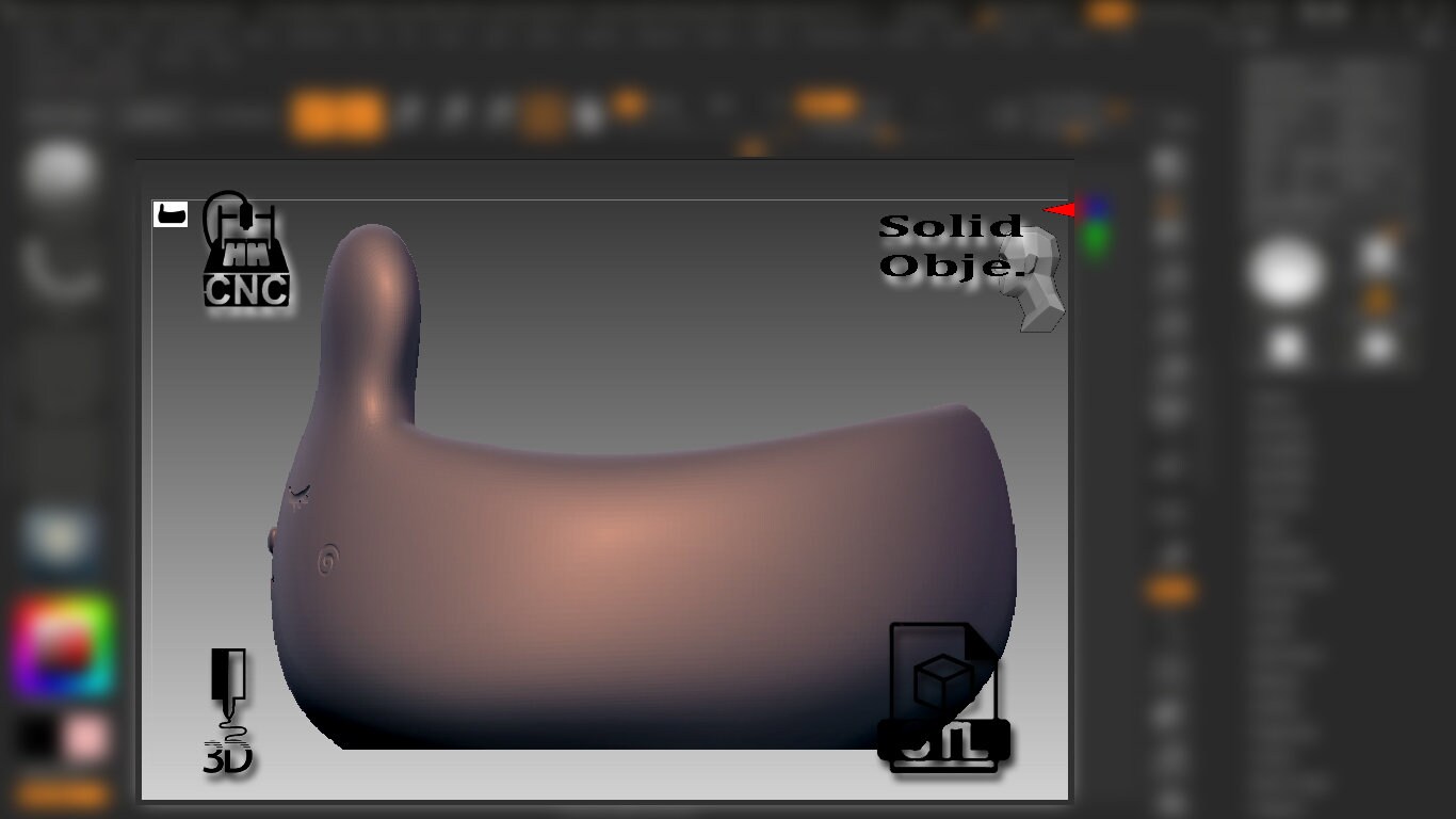Rabbit ,planter,pot,file Stl, 3D Model for CNC and 3d Printer - Etsy