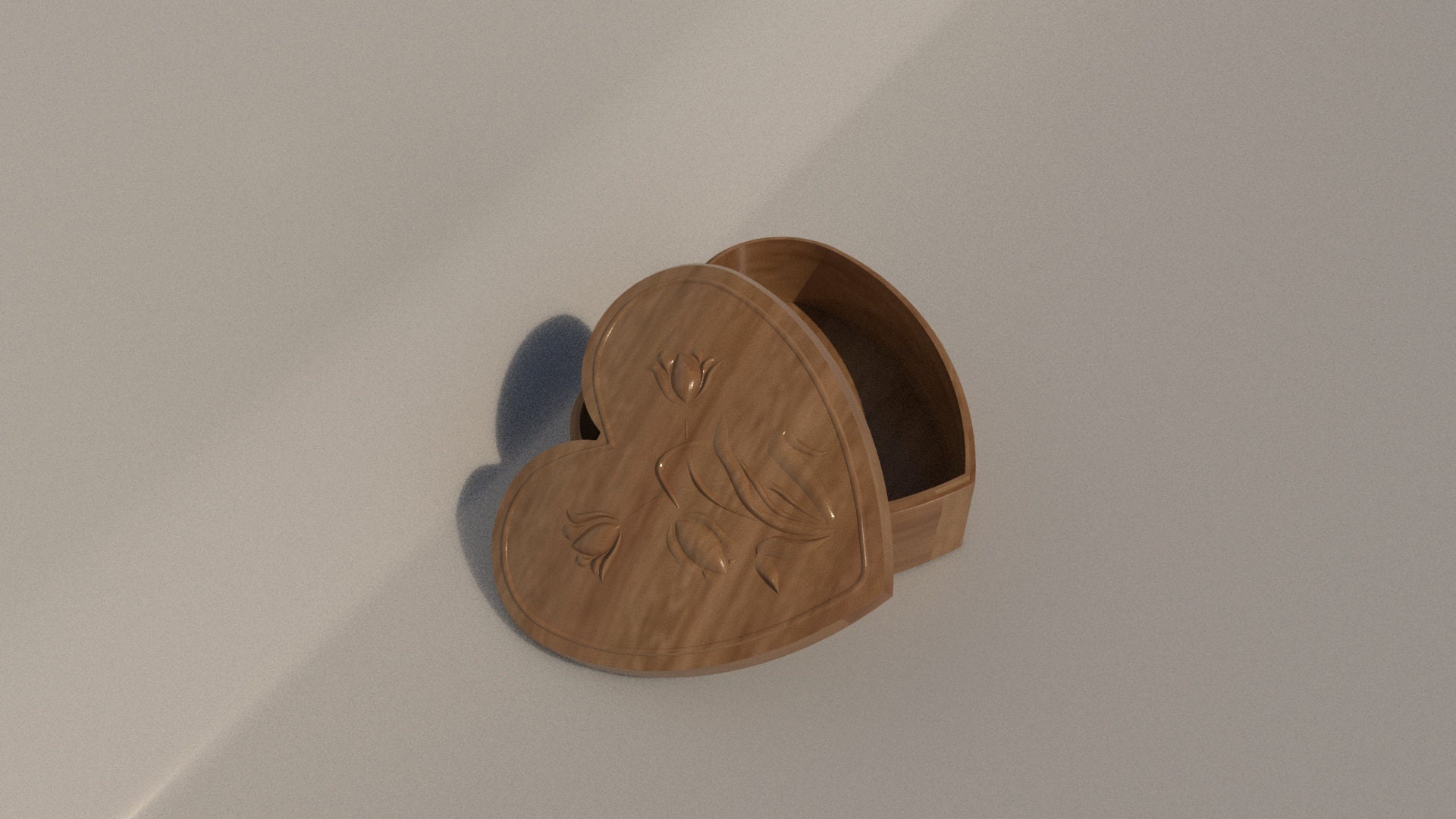 Heart Jewelry Box,3d Print,stl File - Etsy