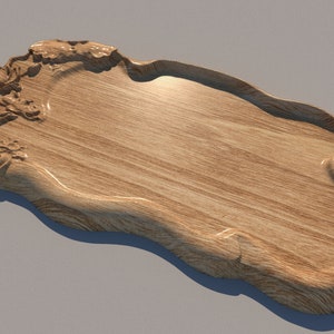 Tea Tray Lotus Pattern,file Stl, 3D Model for CNC and 3d Printer - Etsy