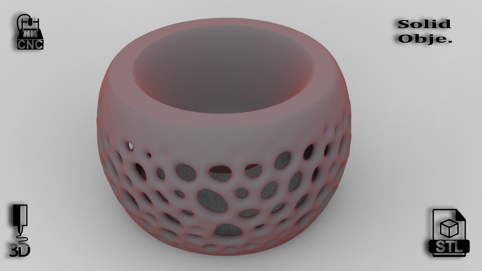 Plant Pot,planter,pot,file Stl, 3D Model for CNC and 3d Printer - Etsy