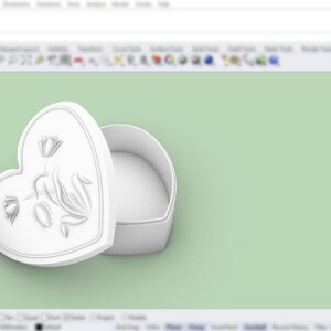 Heart Jewelry Box,3d Print,stl File - Etsy