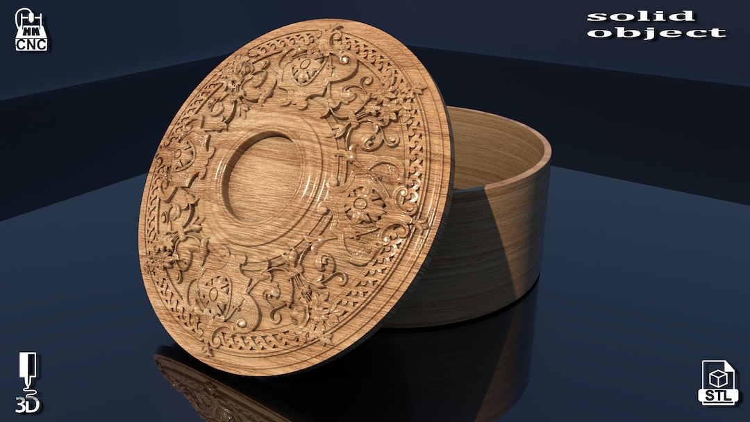 Jewelry Box 19th Century Baroque Acantuhus Style ,file Stl, 3D Model ...