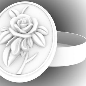 Jewelry Box,rose Pattern,stl File, 3D Model for CNC and 3d Print - Etsy