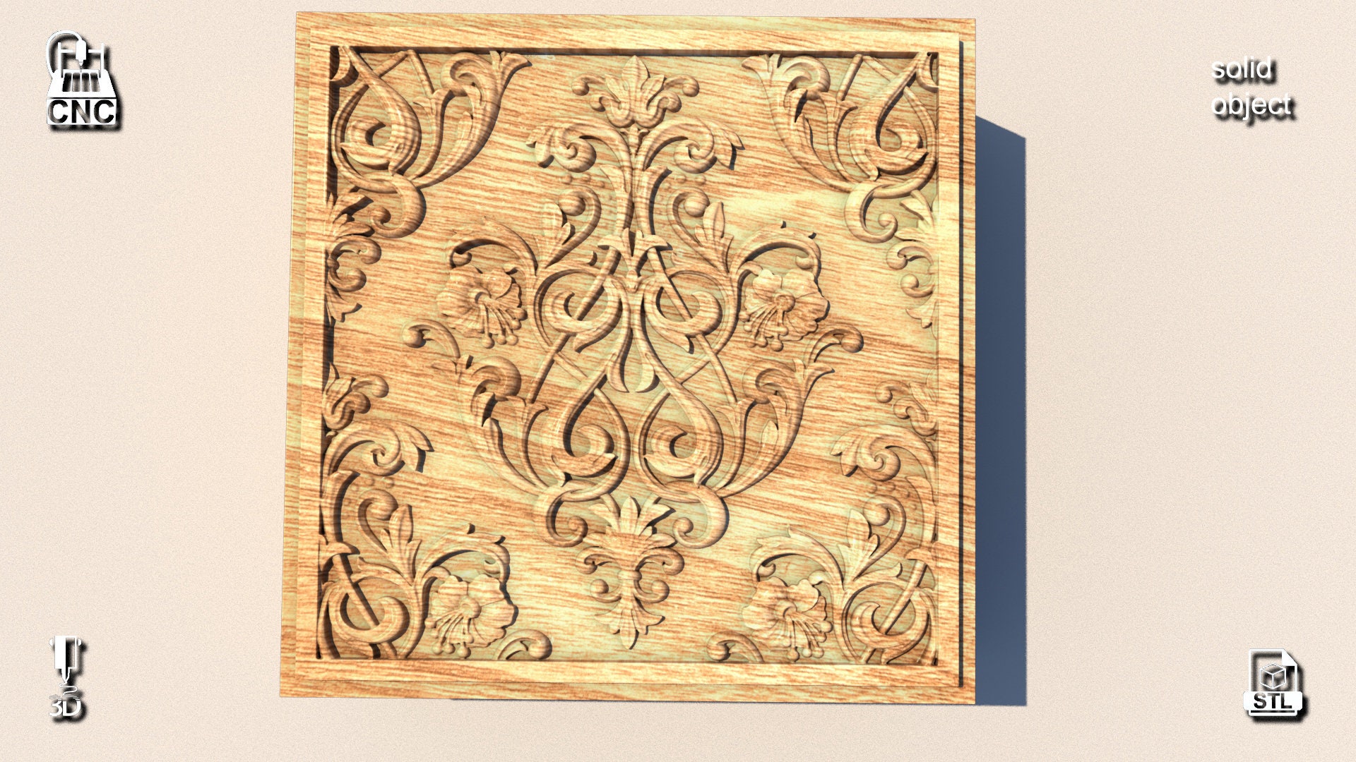 Jewelry Box 19th Century Baroque Acantuhus Style,file Stl, 3D Model for ...