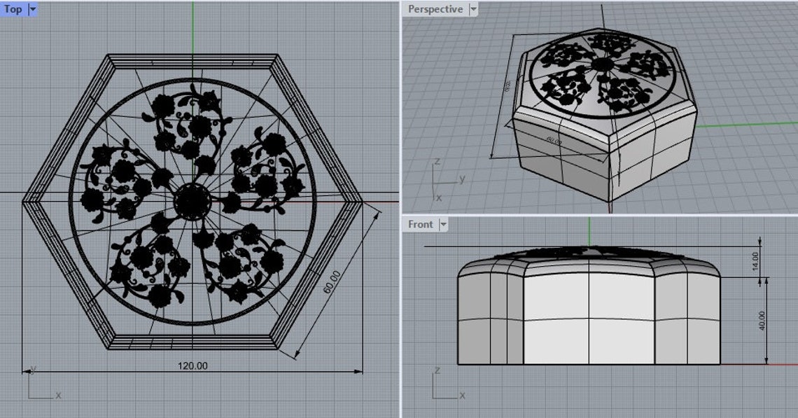 Jewelry Box 3d Stl File - Etsy