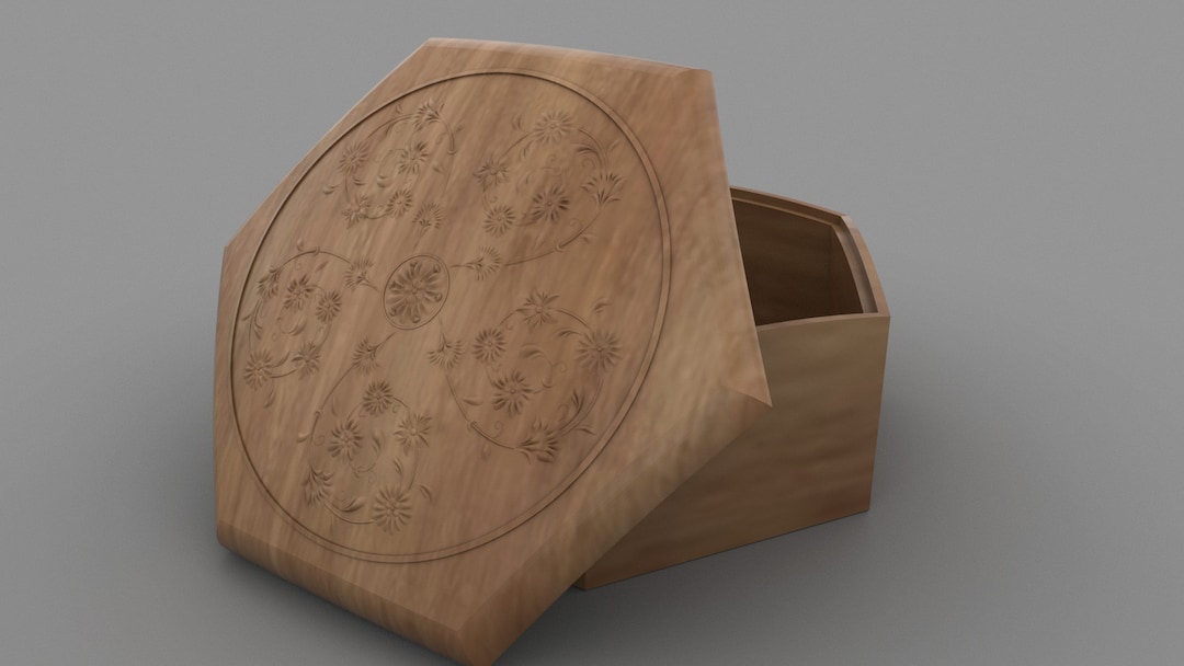 Jewelry Box 3d Stl File - Etsy