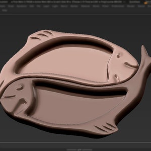 Fish Tray , 3D STL Model for CNC 3d Stl Model for 3dprinter - Etsy