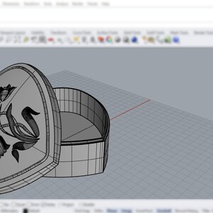 Heart Jewelry Box,3d Print,stl File - Etsy