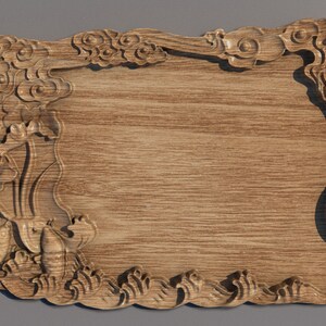 Tea Tray Lotus File Stl 3D Model for CNC and 3d Printer - Etsy