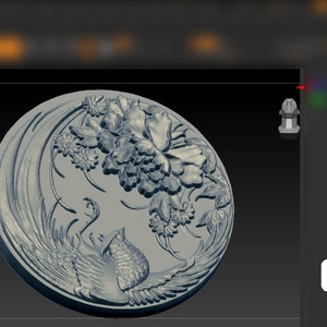 Decorative Plaque - 3D STL Files for CNC - Etsy