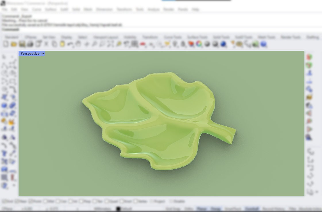 Leaf Tray,3d STL Model for CNC 3d Stl Model for 3dprinter - Etsy