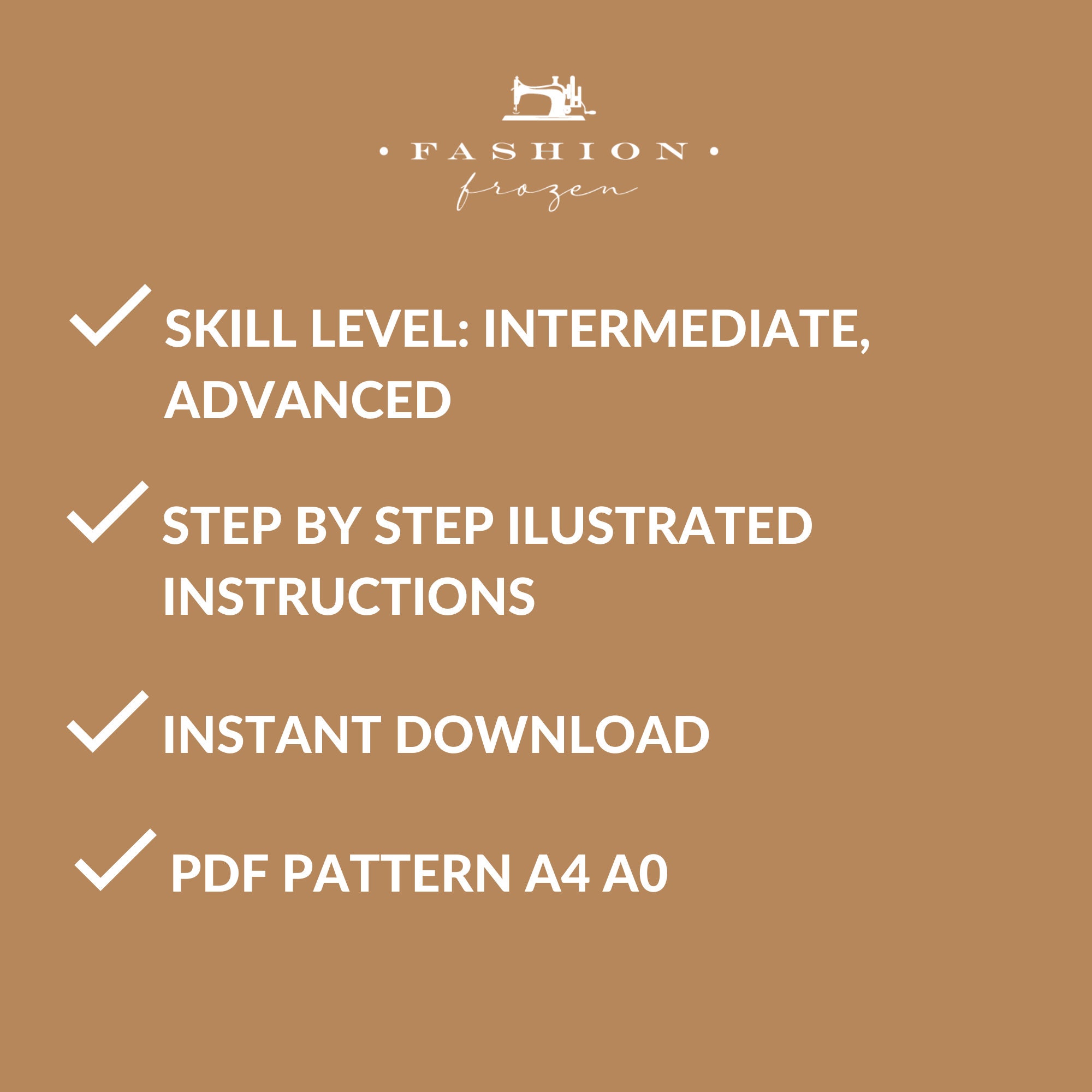 Bundle Sewing Patterns PDF, Instant Download, Women Pattern, PDF ...