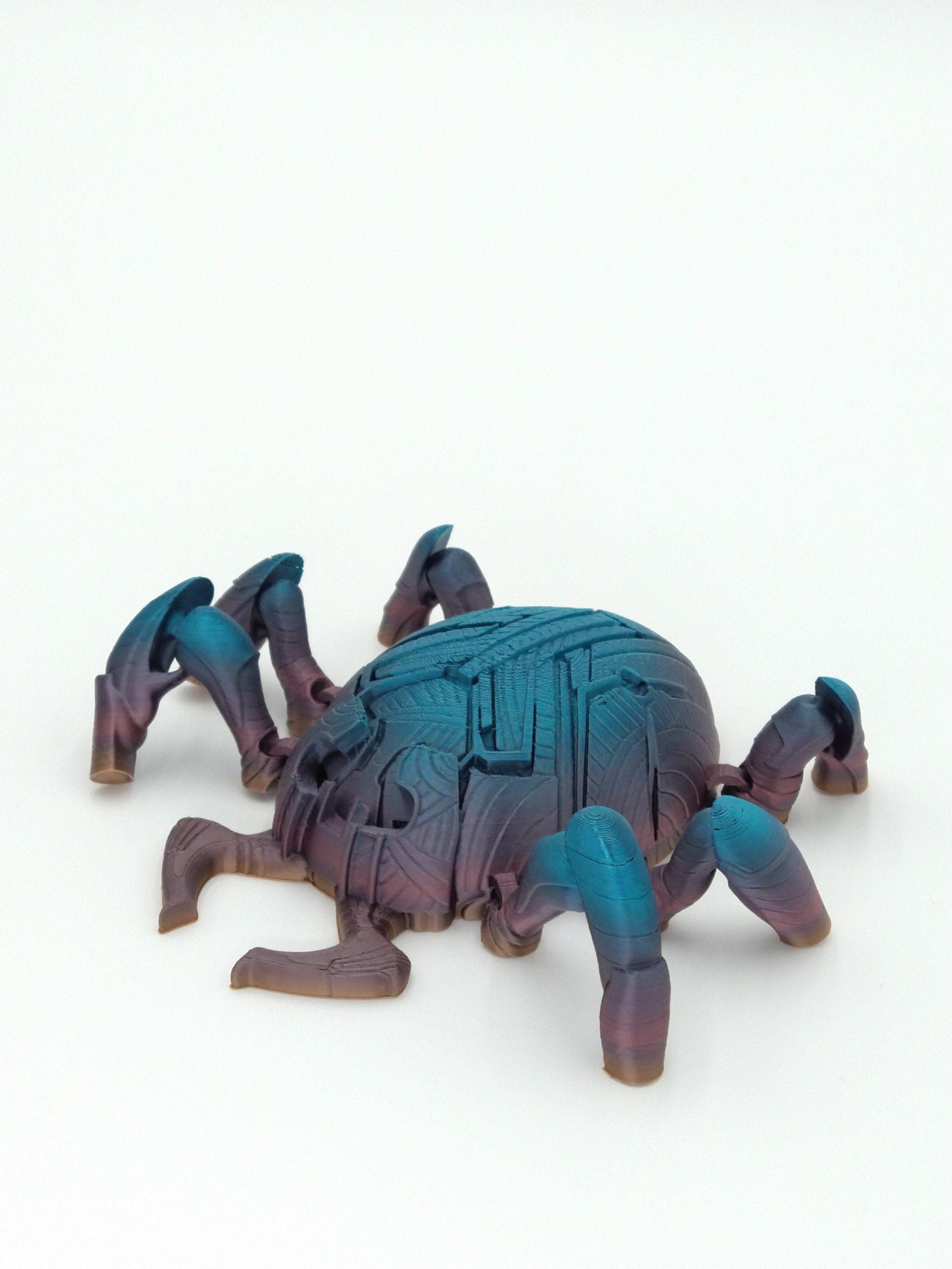 BLUE BEETLE SCARAB Flexi Figure Articulated 5" 3D Printed - Etsy