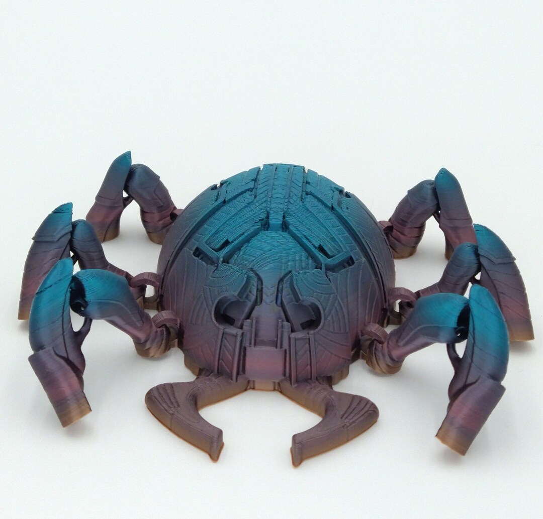 BLUE BEETLE SCARAB Flexi Figure Articulated 5" 3D Printed - Etsy