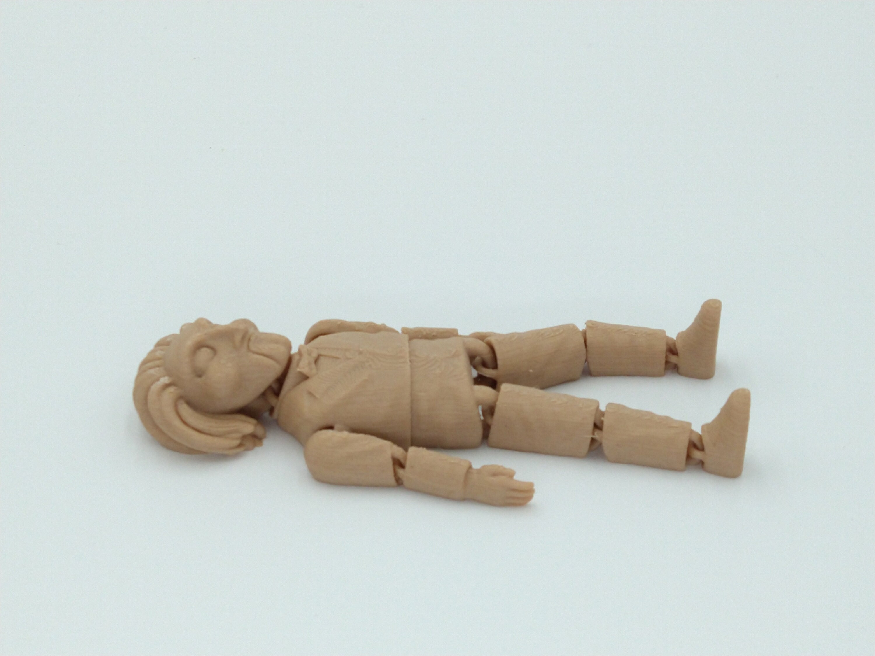 JIGSAW From Saw Figure Articulated Flexi Wood PLA 5 3D Printed Figure ...
