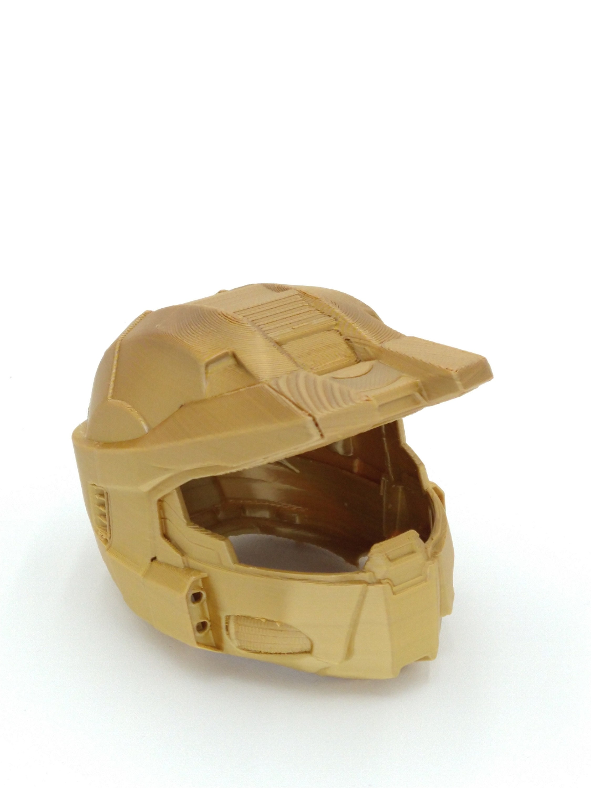 HALO MASTER CHIEF Helmet Miniature Collectible W/display Case Rainbow ...