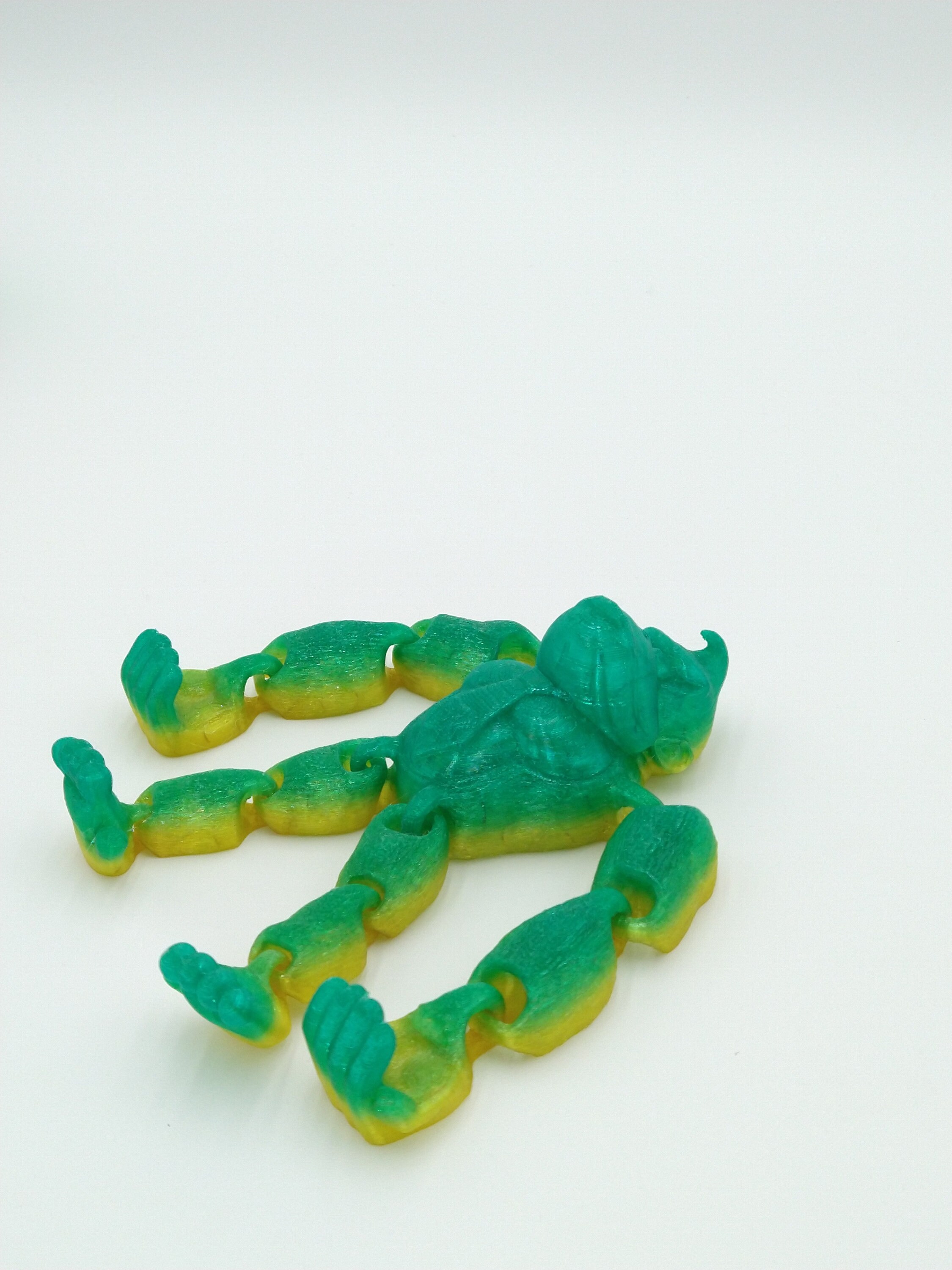 Articulated SQUISHY Donkey Kong Rainbow Colors 6 3D Printed Figure TPU ...