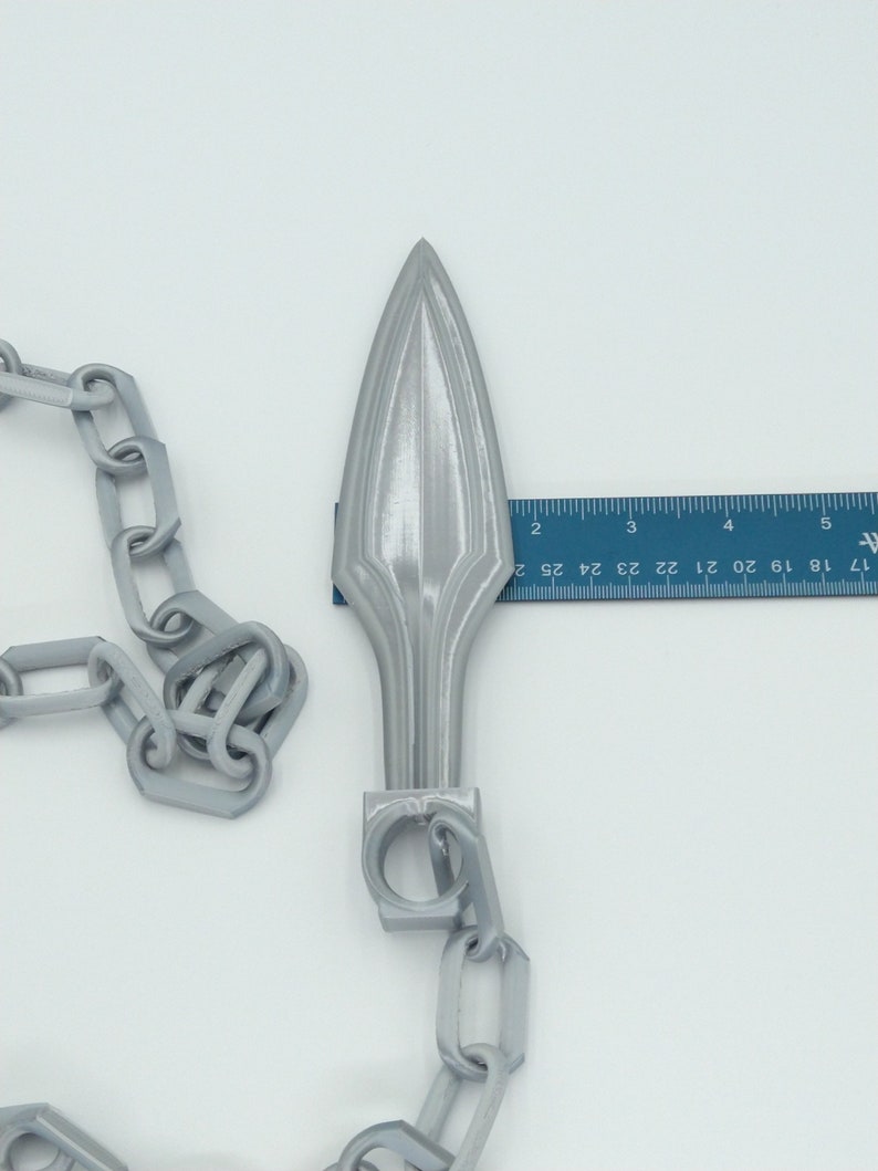 Mortal Kombat Scorpion Kunai With Chains 60" Silver 3D PRINTED - Etsy