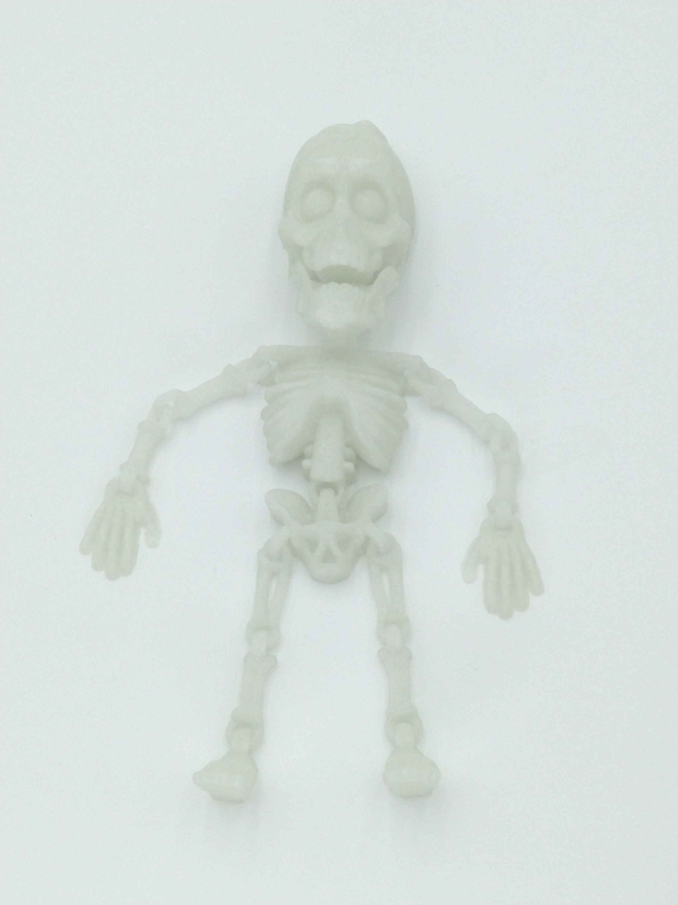 ACHMED THE SKELETON Articulated Flexi Figure 3D Printed Figure 6 Glow ...