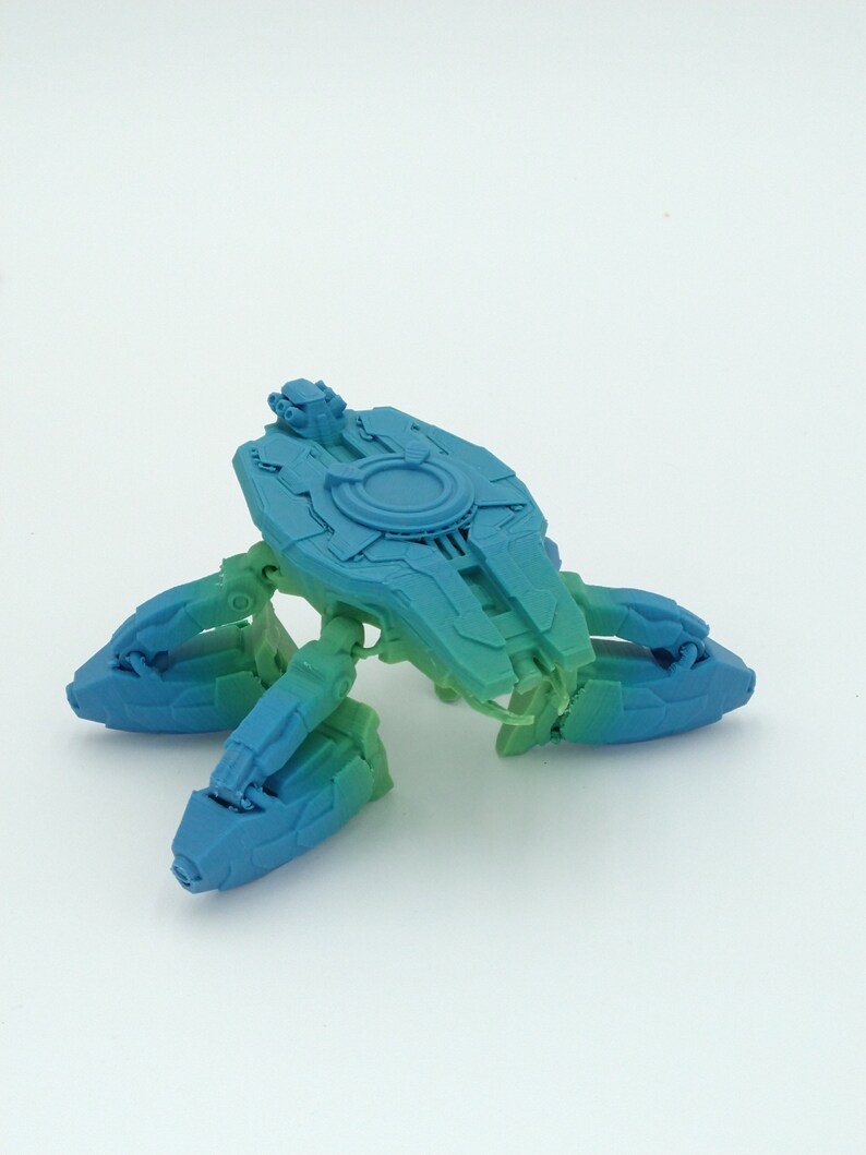 TECH SCARAB Figure Articulated Flexi Rainbow Colors 5" 3D Printed - Etsy