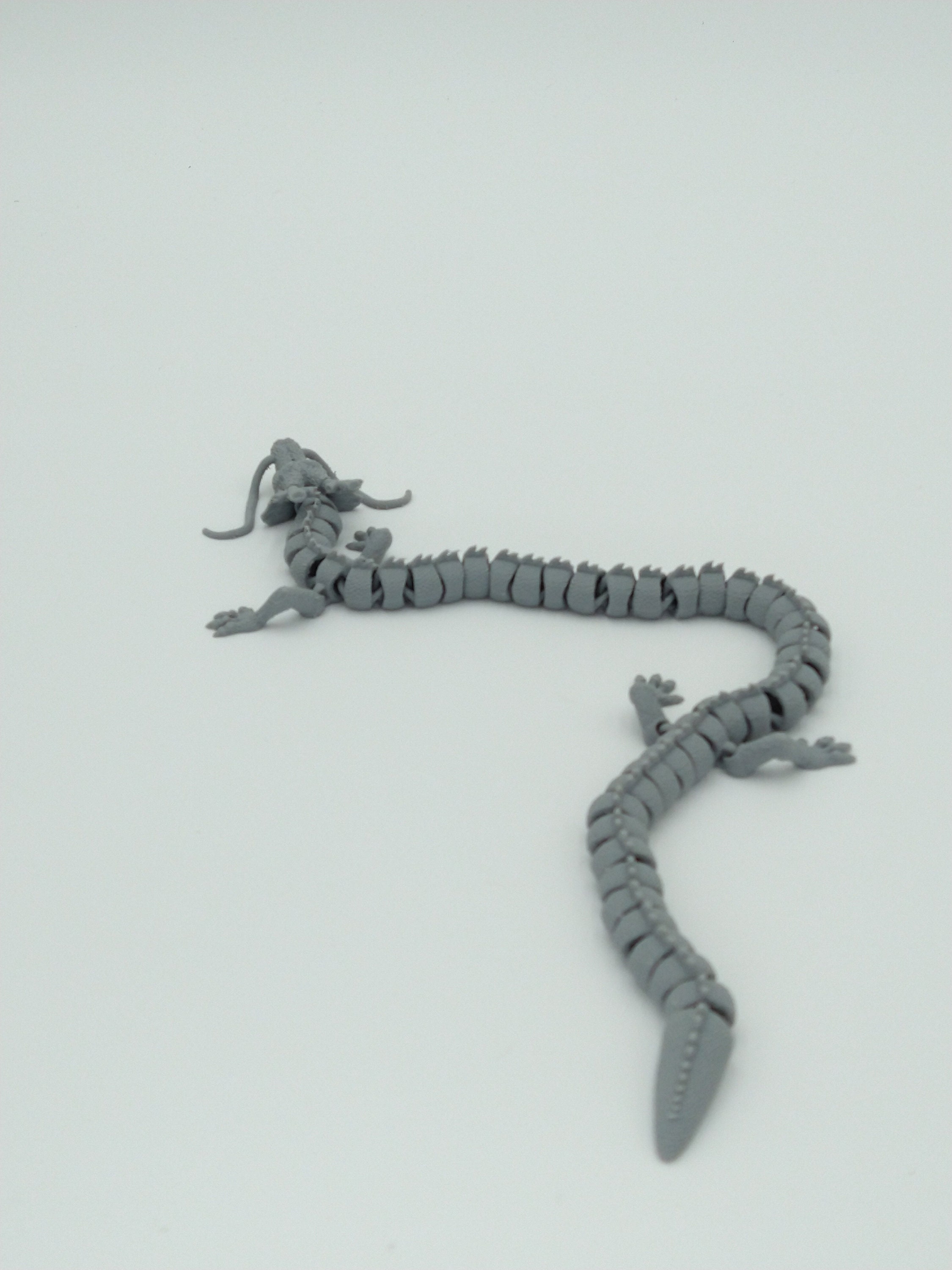 SHENRON DRAGON From DBZ Articulated Flexi Figure 3D Printed Gray 16" - Etsy