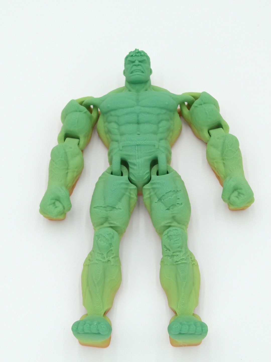 HULK Figure Articulated Flexi Rainbow Colors 7.5" 3D Printed Figure - Etsy