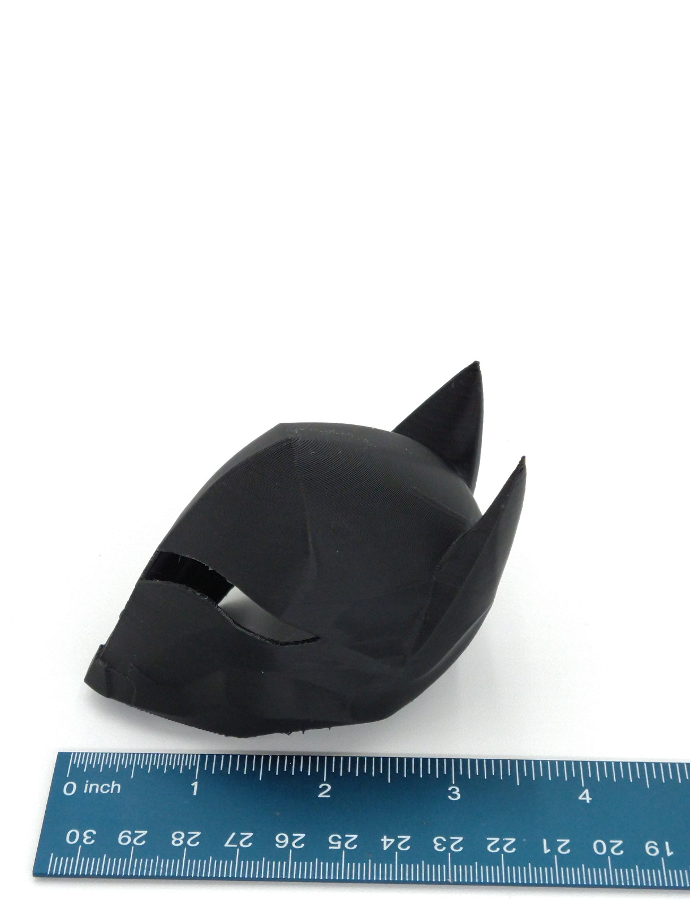 AZRAEL BATMAN Helmet Miniature Collectible W/display Case 3 Black 3d ...