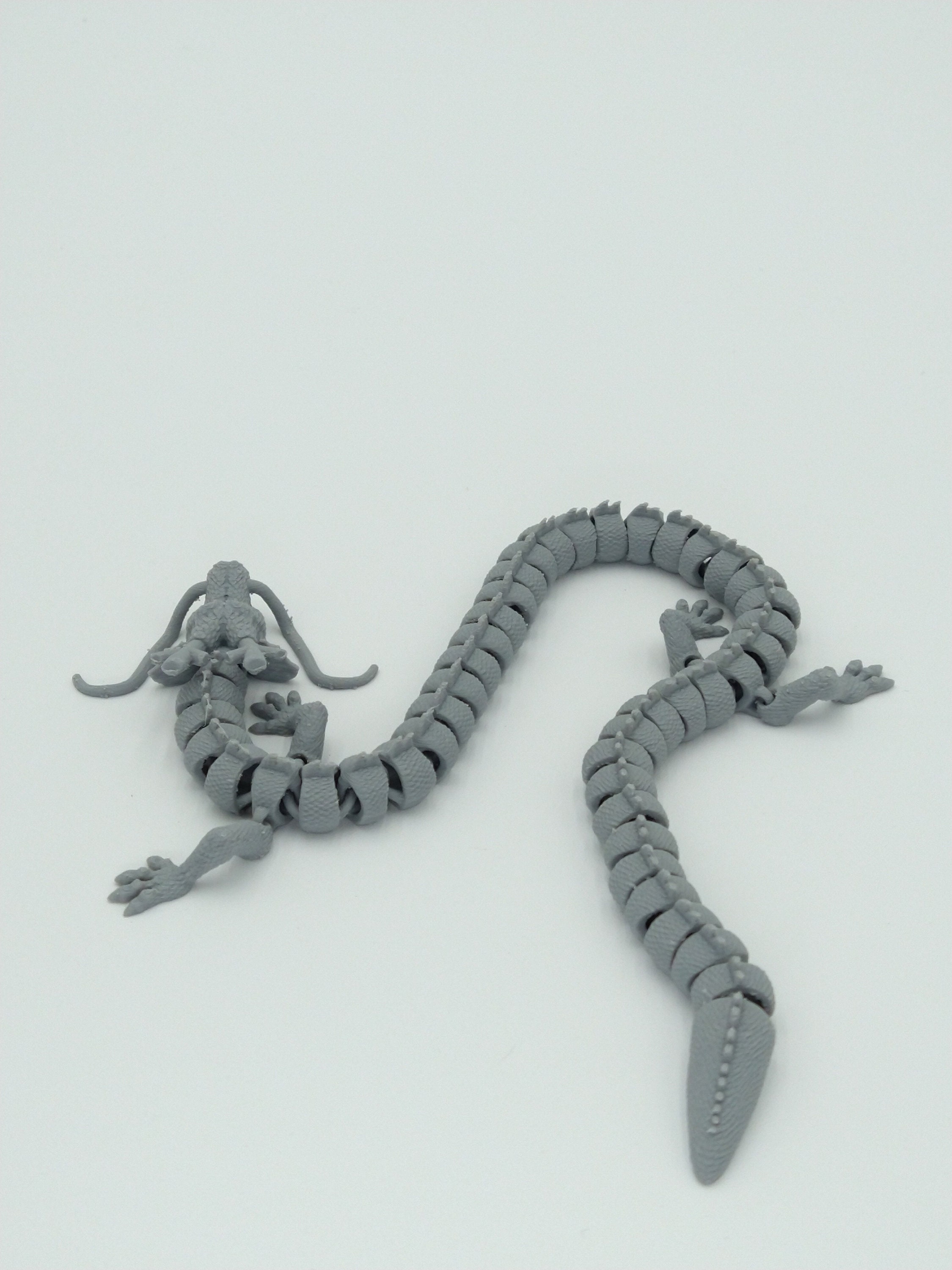 SHENRON DRAGON From DBZ Articulated Flexi Figure 3D Printed Gray 16" - Etsy
