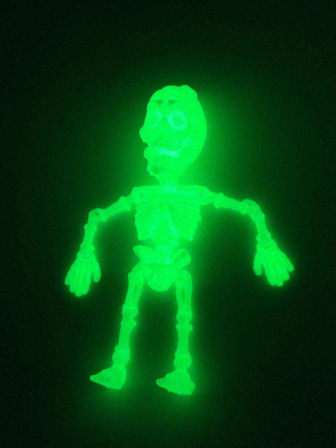 ACHMED THE SKELETON Articulated Flexi Figure 3D Printed Figure 6 Glow ...