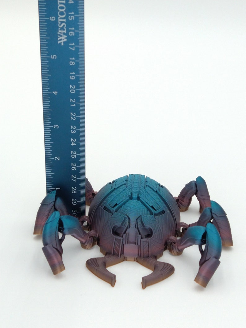 BLUE BEETLE SCARAB Flexi Figure Articulated 5" 3D Printed - Etsy