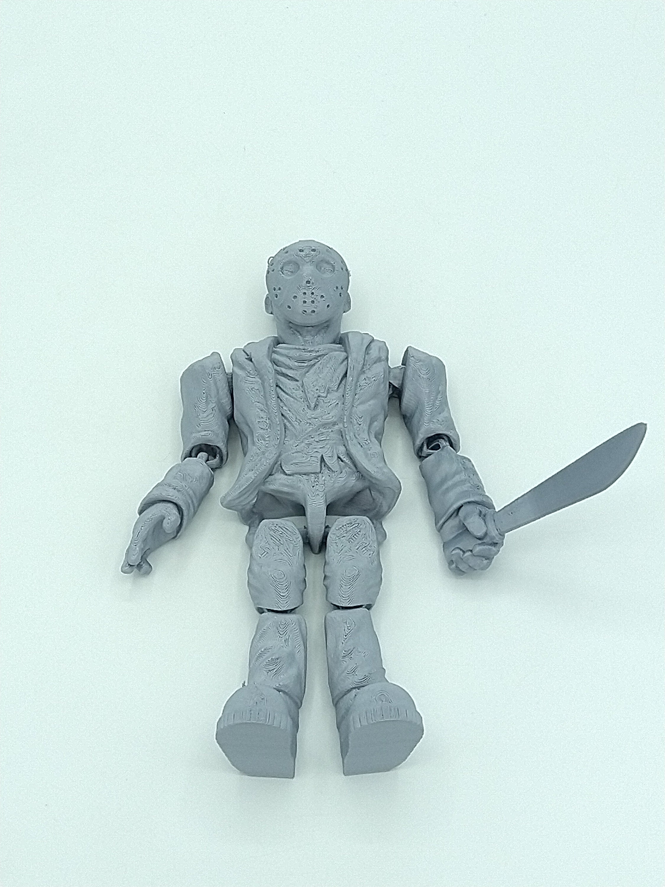 Articulated JASON VORHEES 3D Printed Figure 6" Glow in the Dark - Etsy