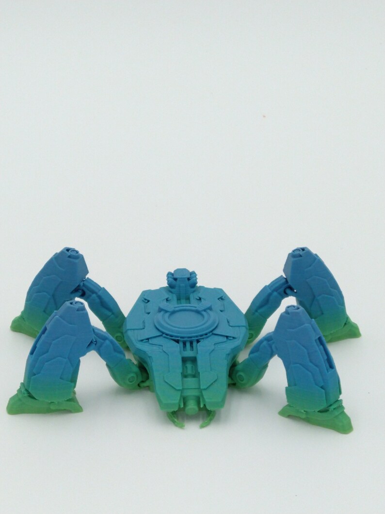 TECH SCARAB Figure Articulated Flexi Rainbow Colors 5" 3D Printed - Etsy