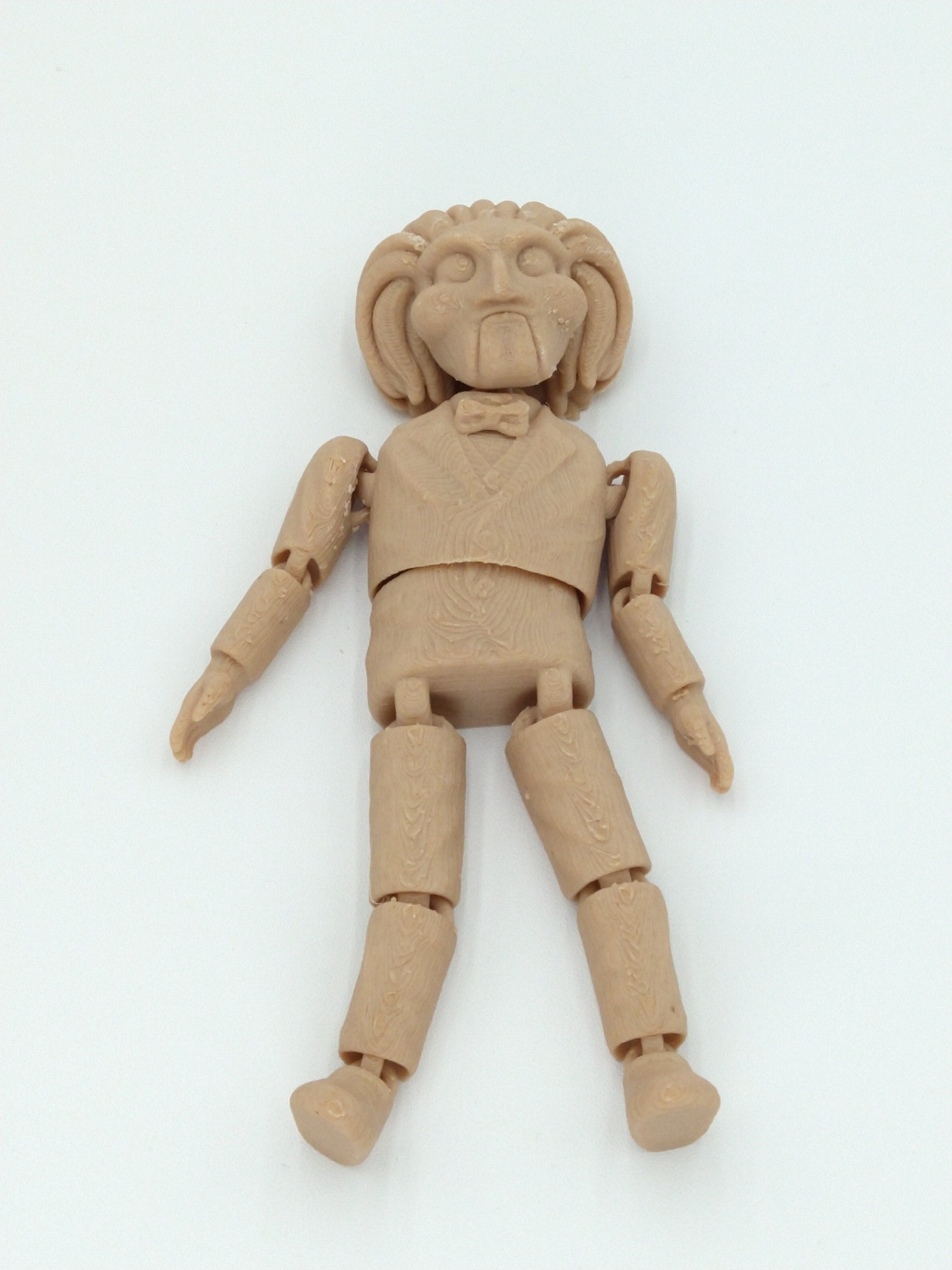 JIGSAW From Saw Figure Articulated Flexi Wood PLA 5 3D Printed Figure ...