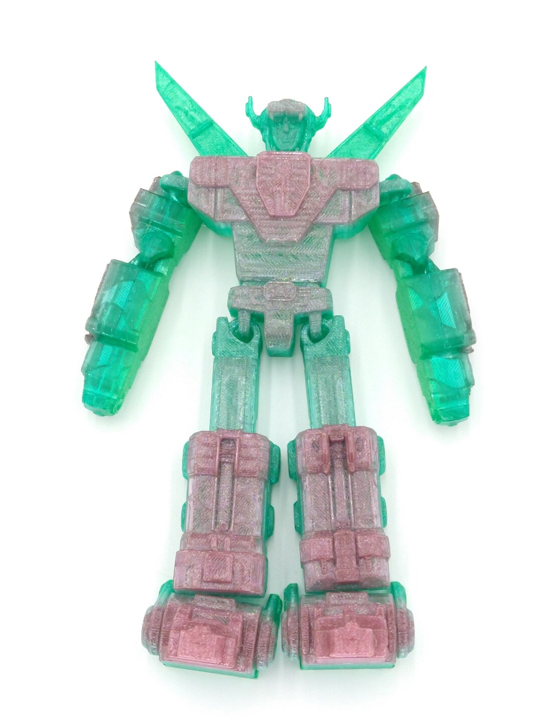 Voltron SQUISHY Figure Articulated Flexi Rainbow 3D Printed Figure TPU ...