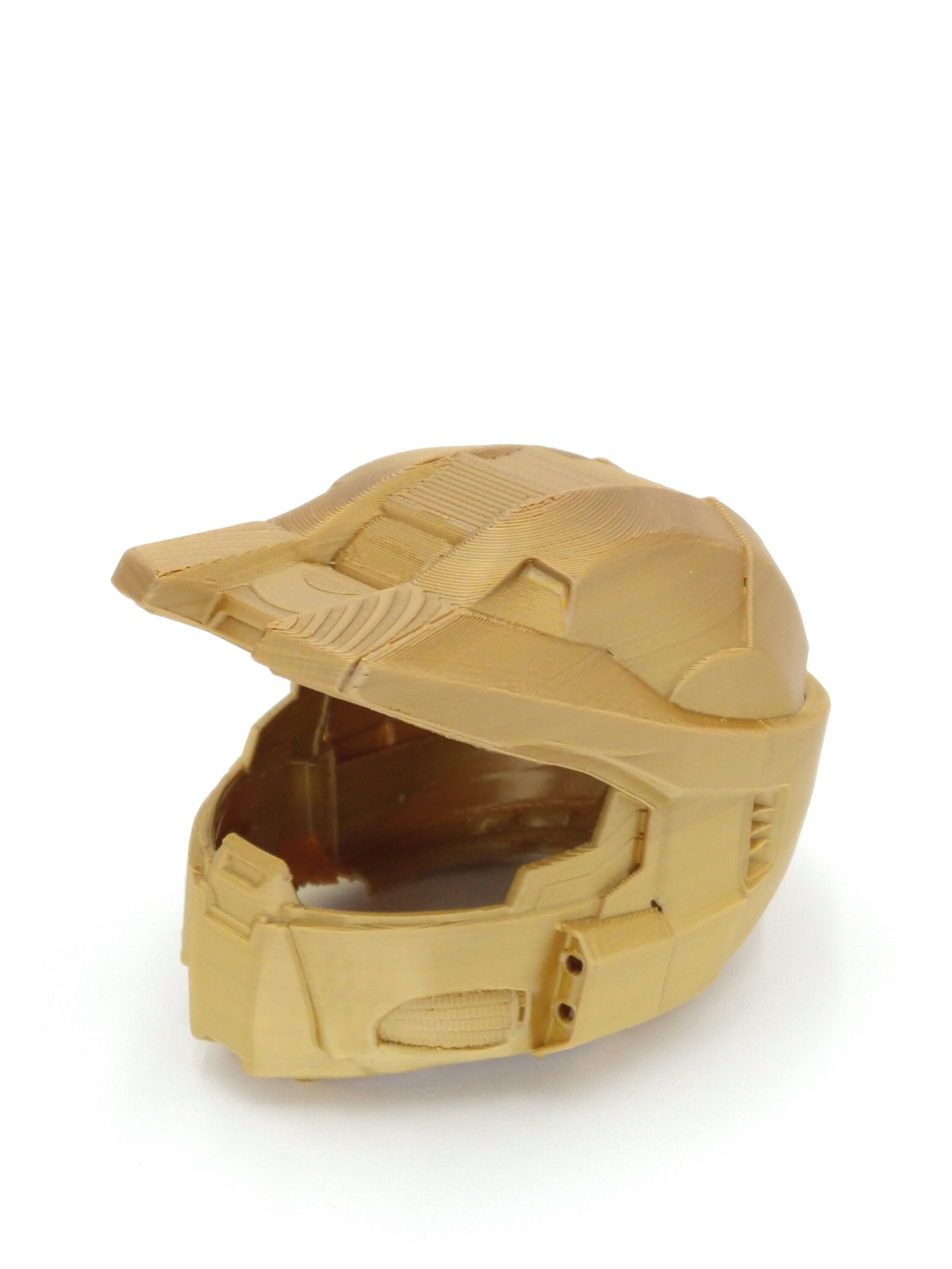 HALO MASTER CHIEF Helmet Miniature Collectible W/display Case Rainbow ...