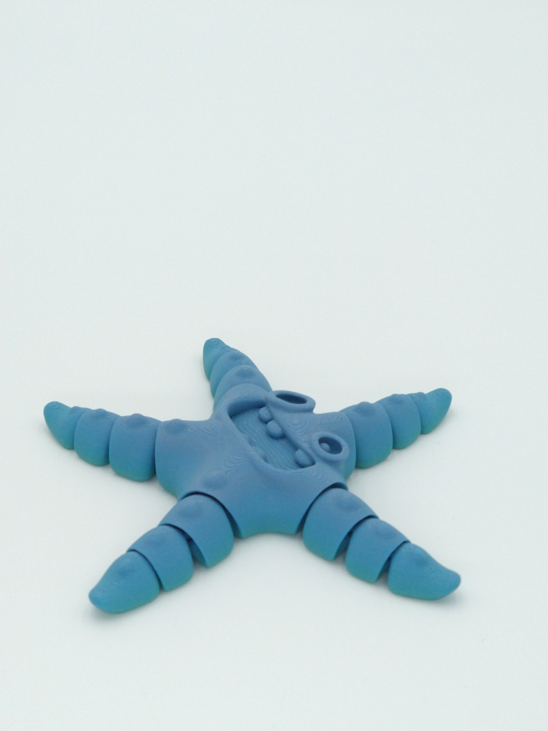 Goofy Starfish Flexi Articulated Figure Rainbow 5" 3D Printed Flexi ...