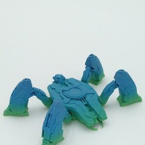 TECH SCARAB Figure Articulated Flexi Rainbow Colors 5" 3D Printed - Etsy