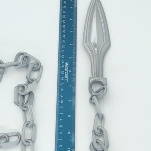 Mortal Kombat Scorpion Kunai With Chains 60" Silver 3D PRINTED - Etsy