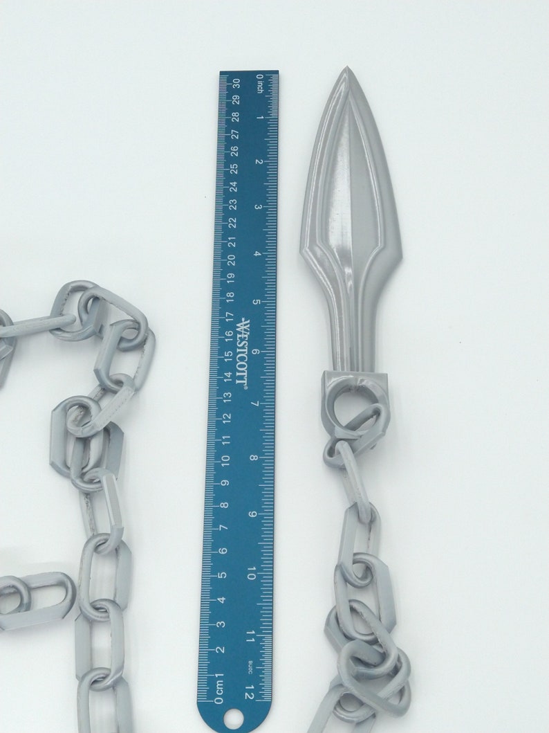 Mortal Kombat Scorpion Kunai With Chains 60" Silver 3D PRINTED - Etsy