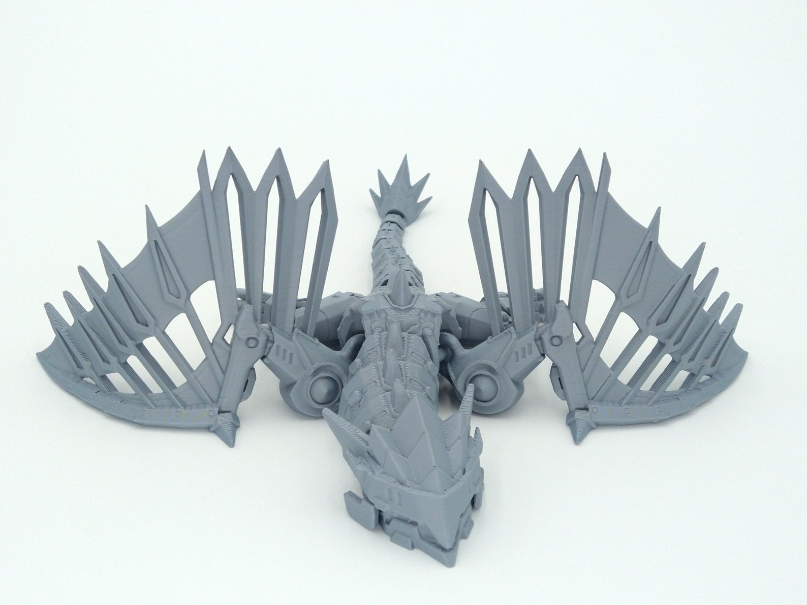 MECHA MECH DRAGON Figure Articulated Flexi Figure 8" 3D Printed - Etsy