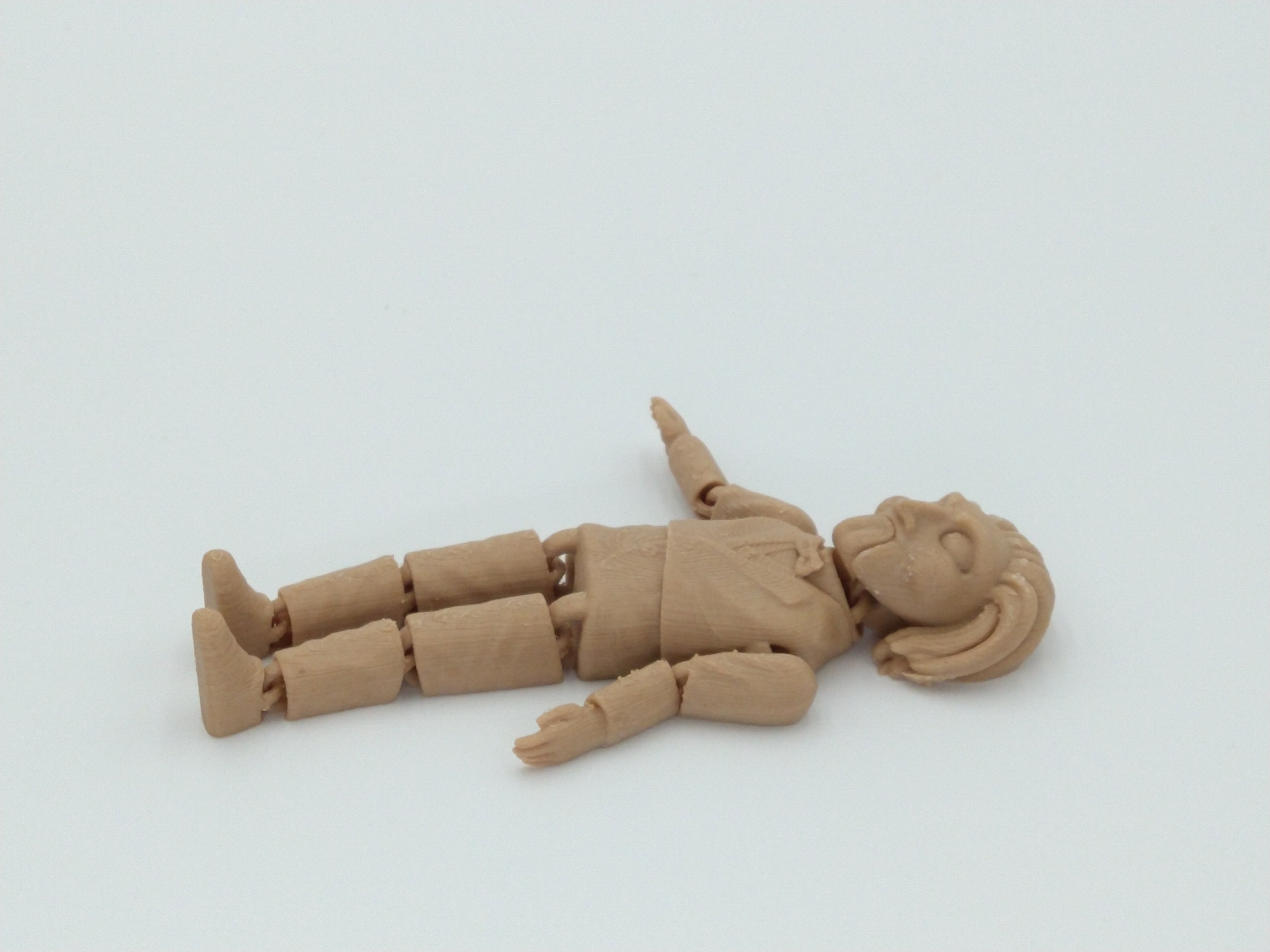 JIGSAW From Saw Figure Articulated Flexi Wood PLA 5 3D Printed Figure ...