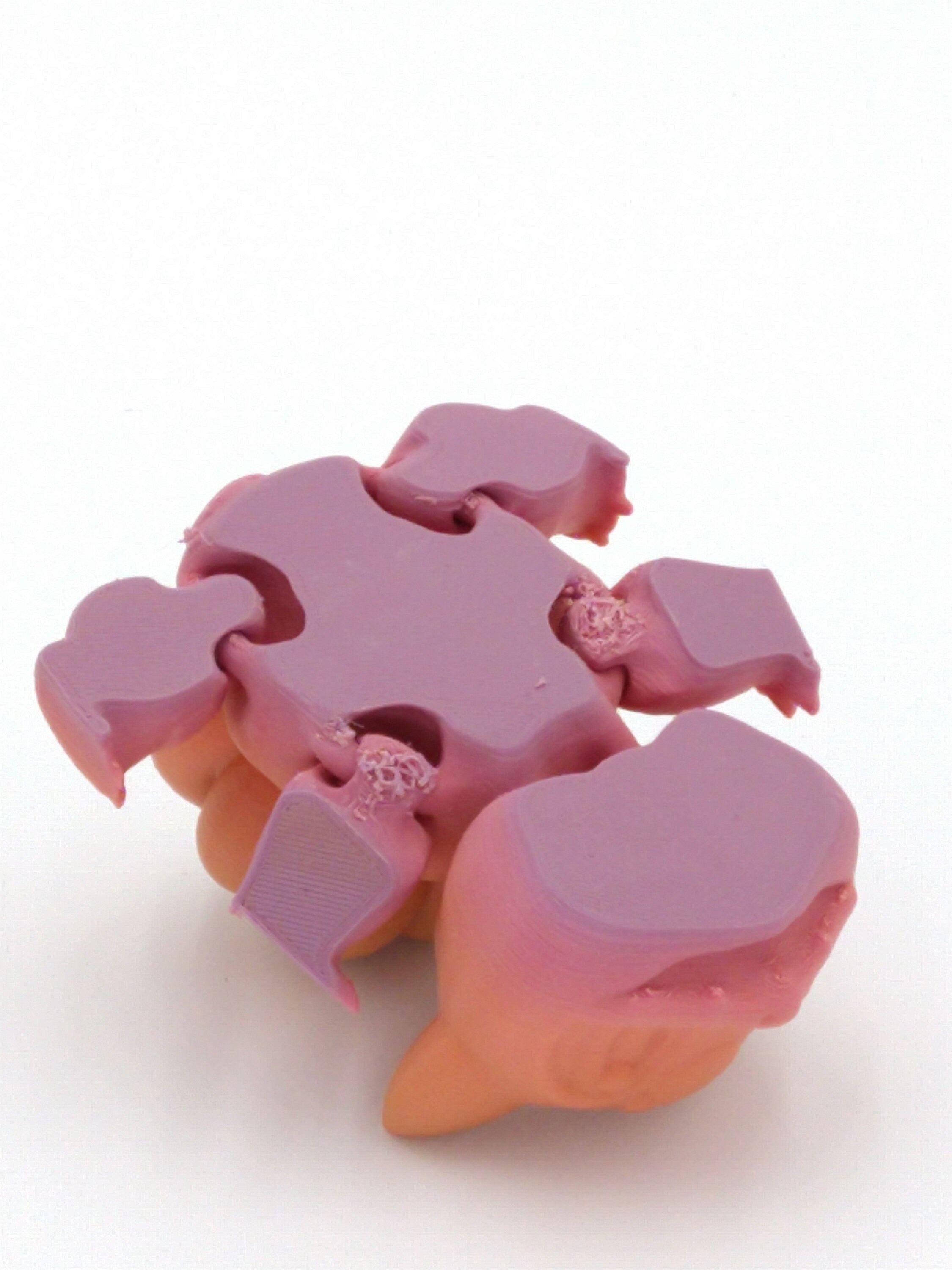 BULBASAUR POKEMON Figure Articulated Flexi Rainbow Colors 4 3D Printed ...