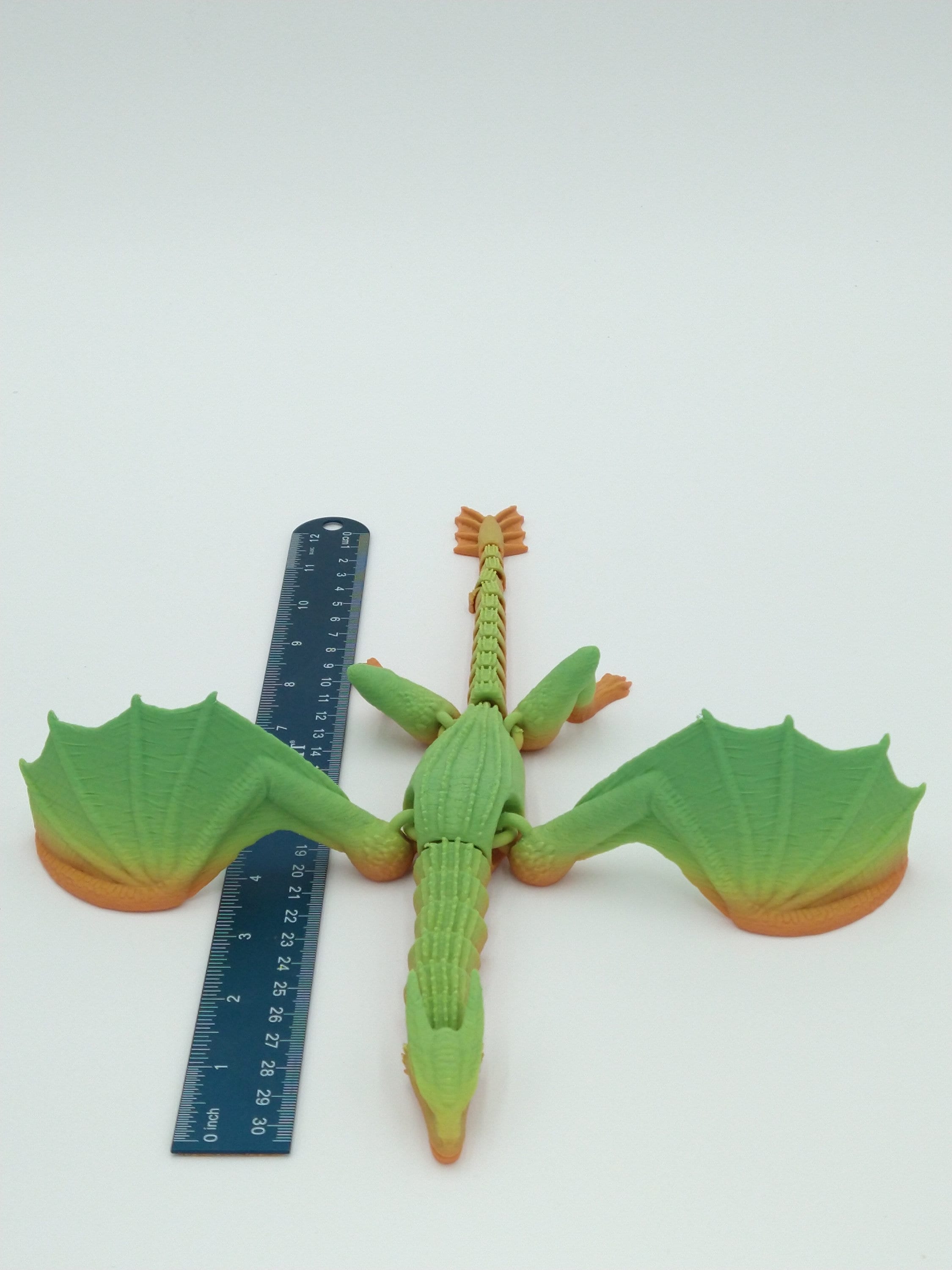 SYRAX Dragon Articulated Flexi Rainbow Colors 12 3D Printed Figure - Etsy