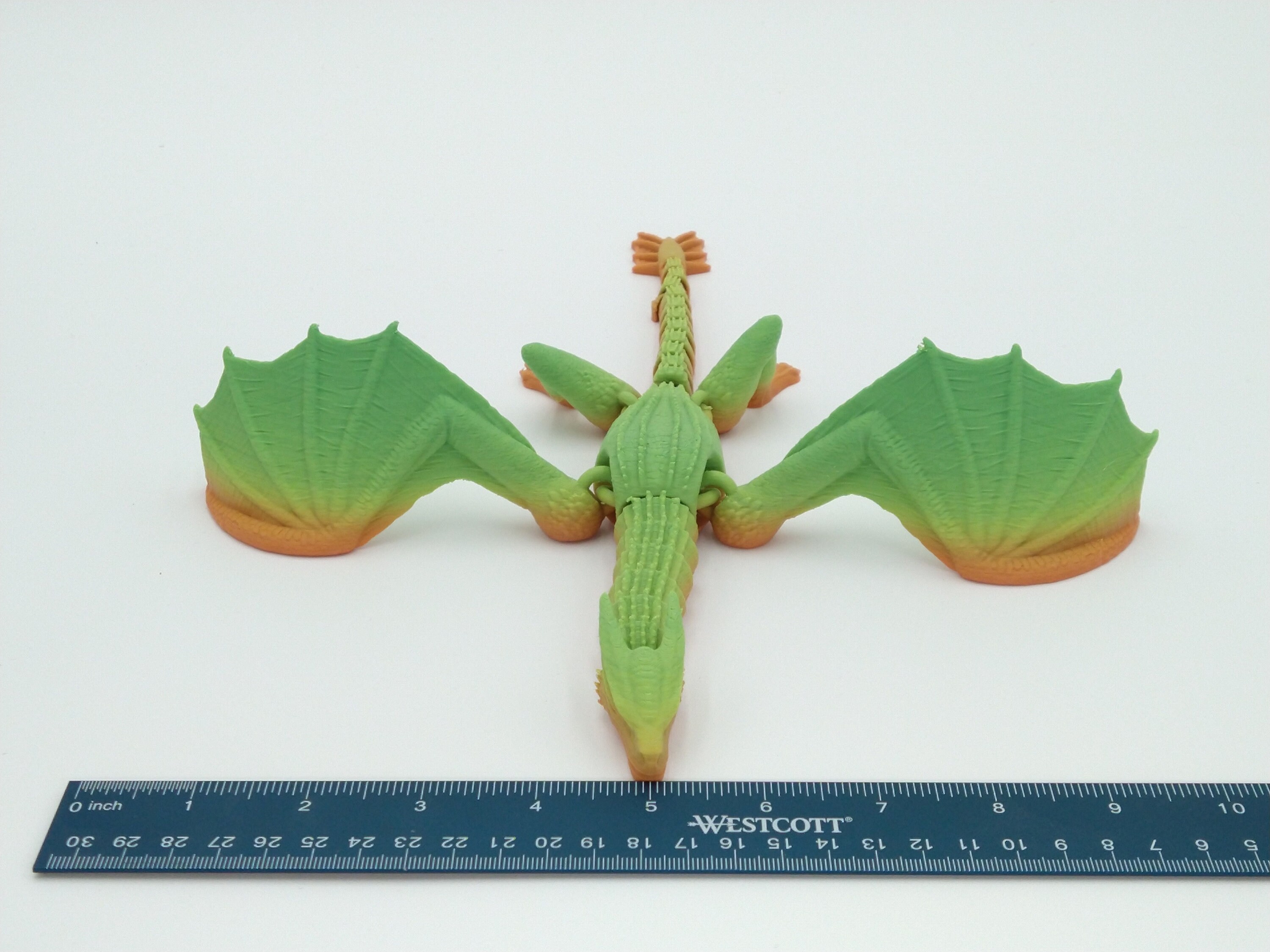 SYRAX Dragon Articulated Flexi Rainbow Colors 12 3D Printed Figure - Etsy