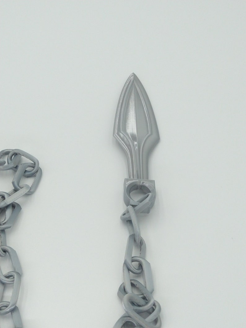 Mortal Kombat Scorpion Kunai With Chains 60" Silver 3D PRINTED - Etsy