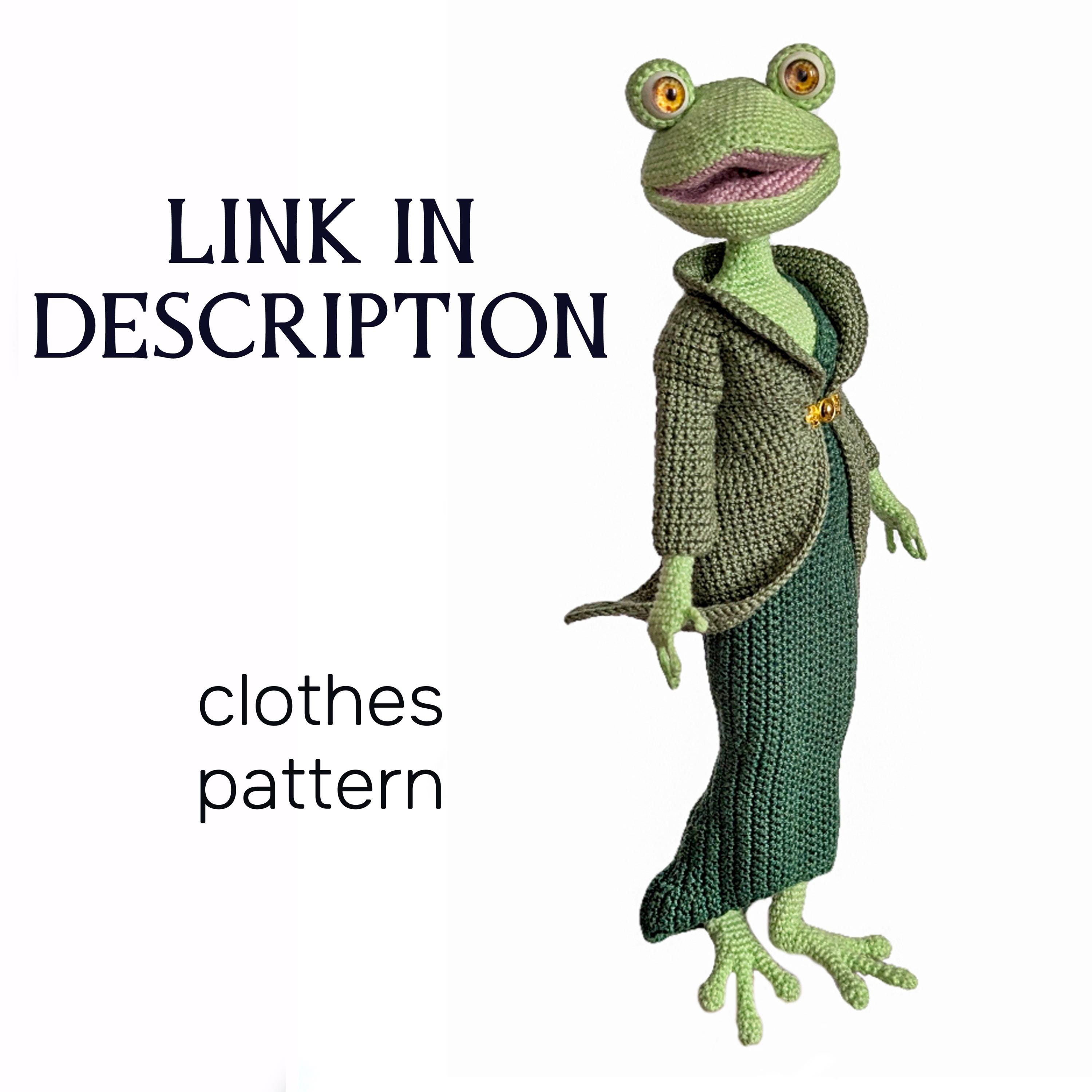 Frog Crochet Doll Pattern - Etsy