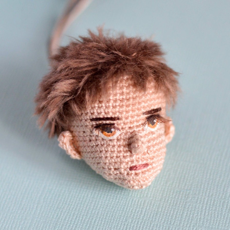 Crochet Doll Man Head Tutorial - Etsy