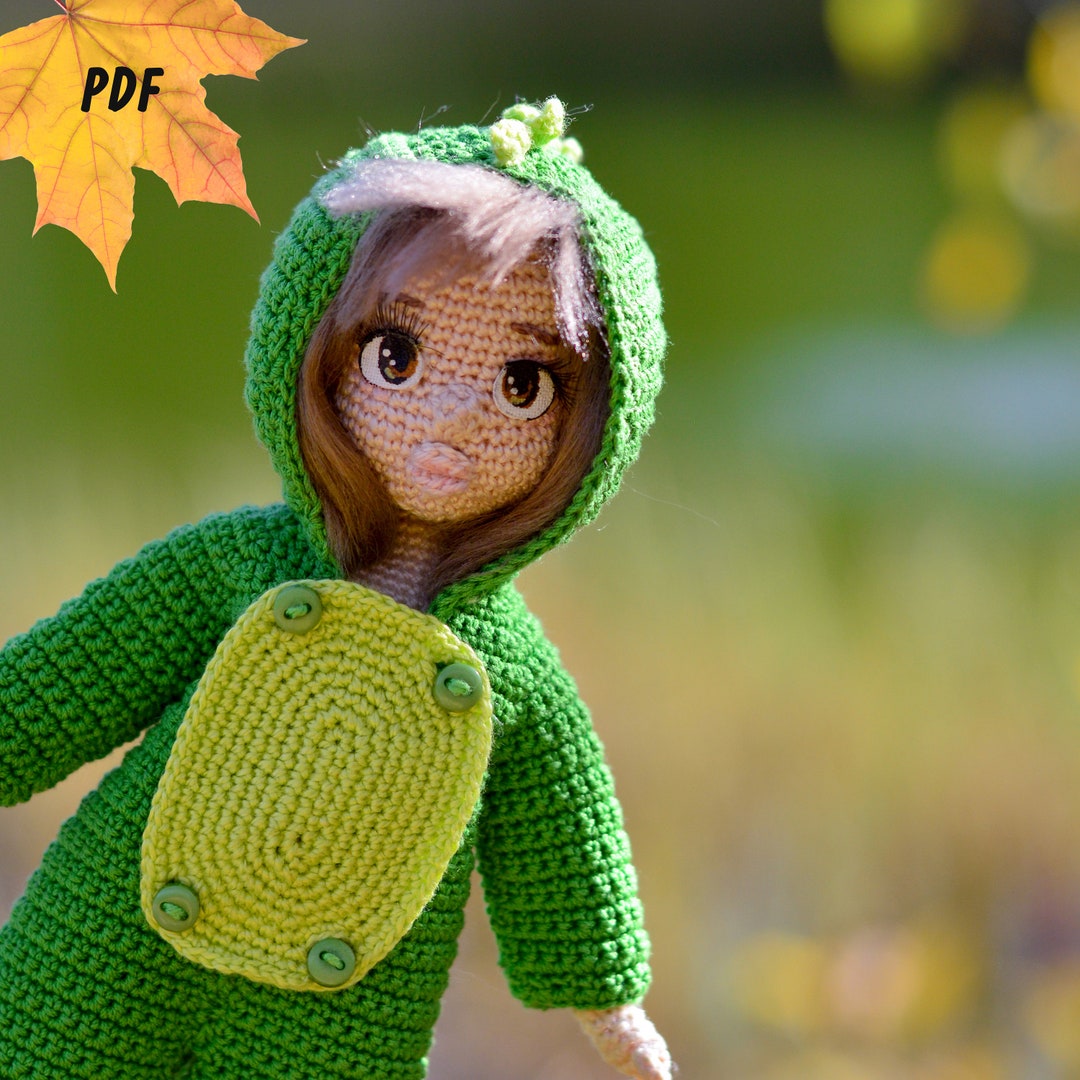 Crochet Dragon Kigurumi Doll Pattern - Etsy